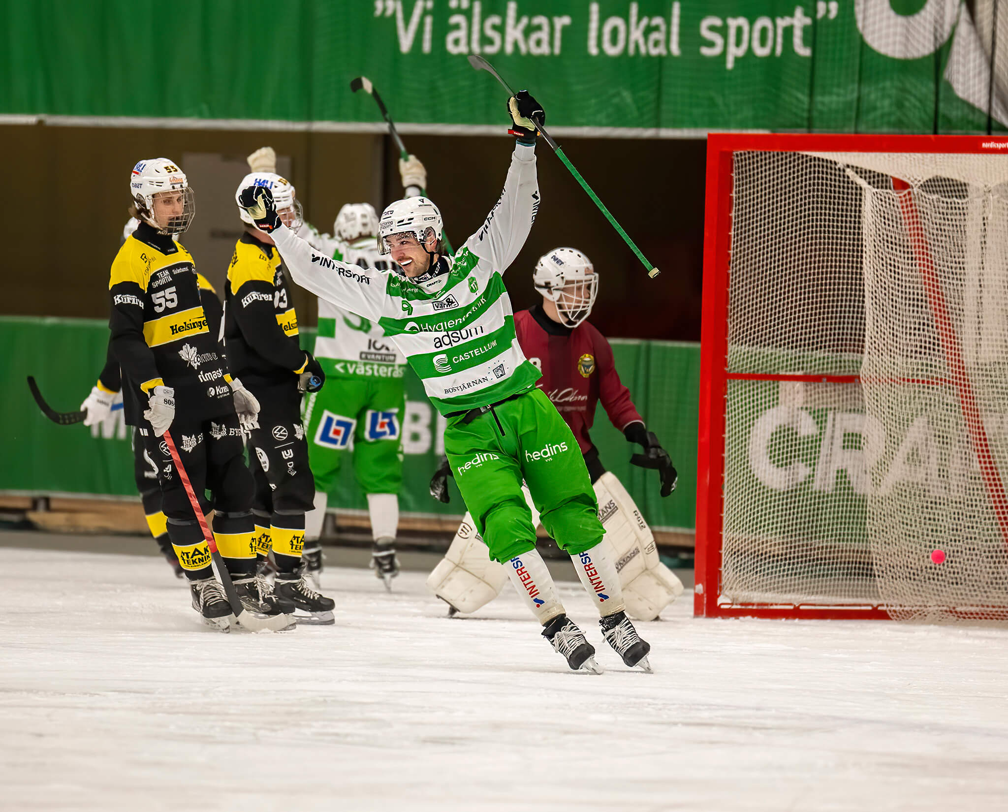 Herrlaget vann genrepet mot Broberg/Söderhamn - VSK Bandy